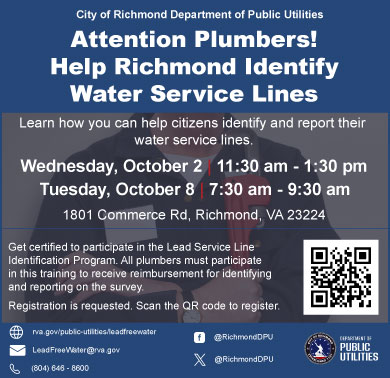 Water Service Line Identification Program Trainings | Richmond